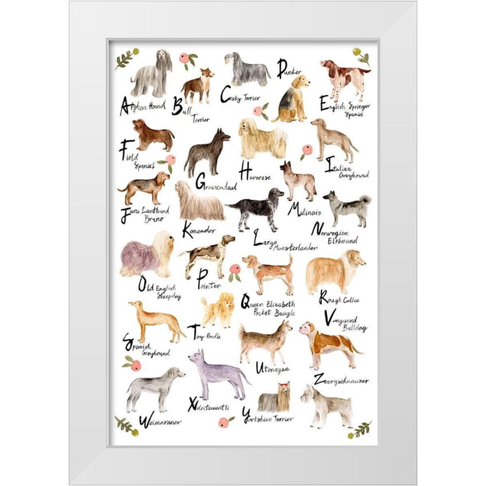 Wang, Melissa 13x18 White Modern Wood Framed Museum Art Print Titled ...
