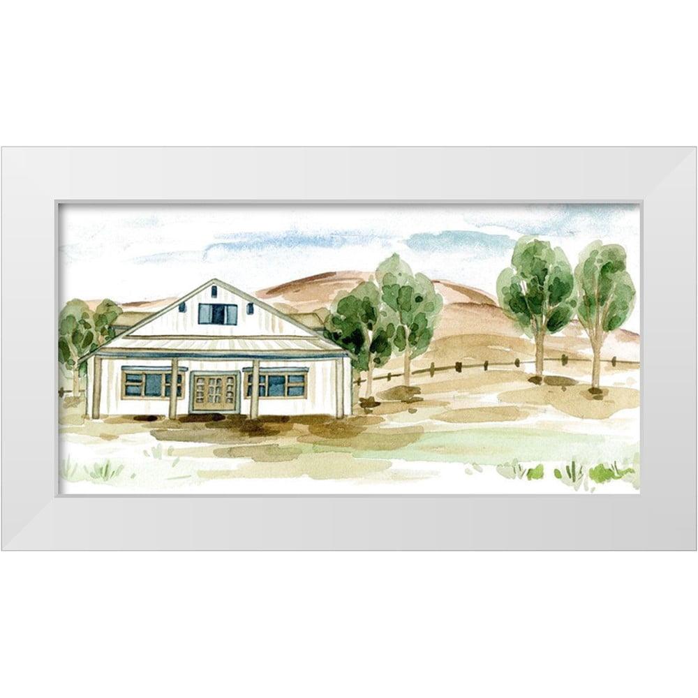 Wang, Melissa 14x9 White Modern Wood Framed Museum Art Print Titled ...