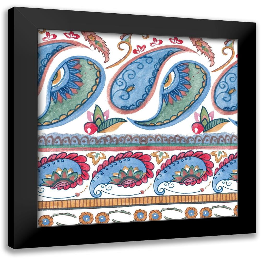 Wang, Melissa 15x15 Black Modern Framed Museum Art Print Titled ...