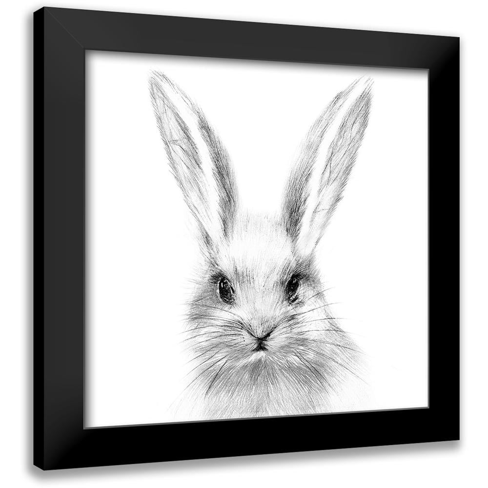 Wang, Melissa 15x15 Black Modern Framed Museum Art Print Titled - White ...