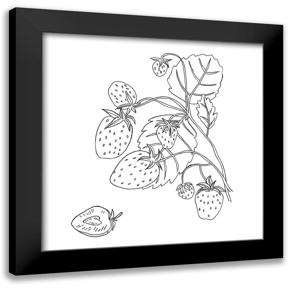 Wang, Melissa 15x15 Black Modern Framed Museum Art Print Titled - Wild ...