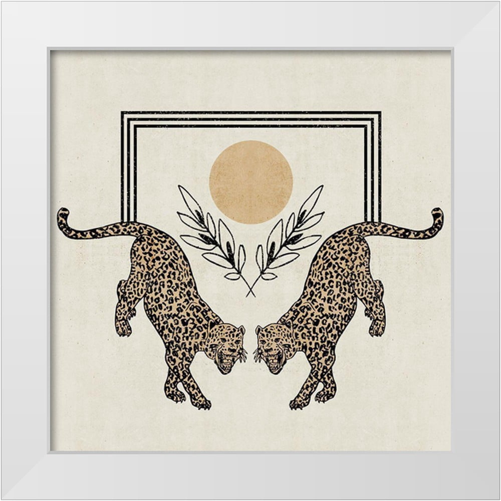 Wang, Melissa 15x15 White Modern Wood Framed Museum Art Print Titled ...