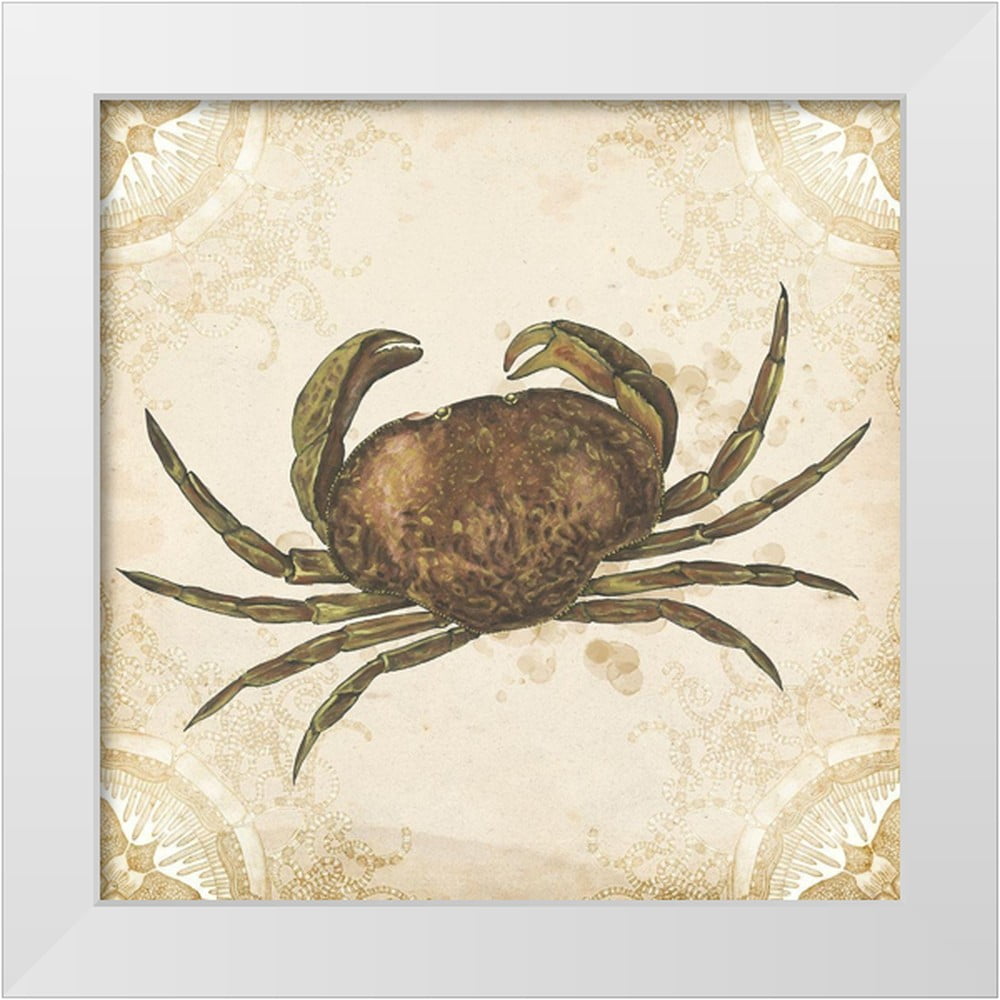 Wang, Melissa 15x15 White Modern Wood Framed Museum Art Print Titled ...