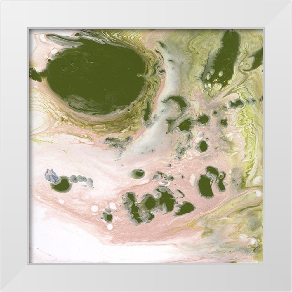 Wang, Melissa 15x15 White Modern Wood Framed Museum Art Print Titled ...