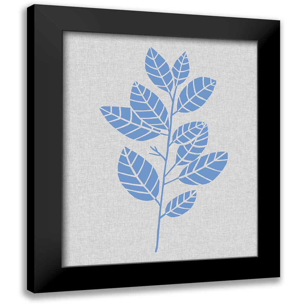 Wang, Melissa 15x18 Black Modern Framed Museum Art Print Titled - Blue ...