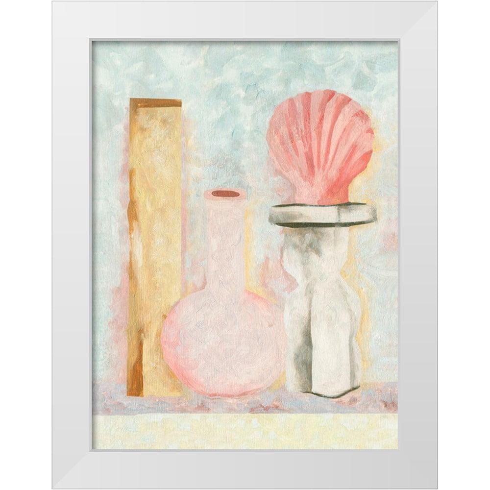 Wang, Melissa 15x18 White Modern Wood Framed Museum Art Print Titled ...