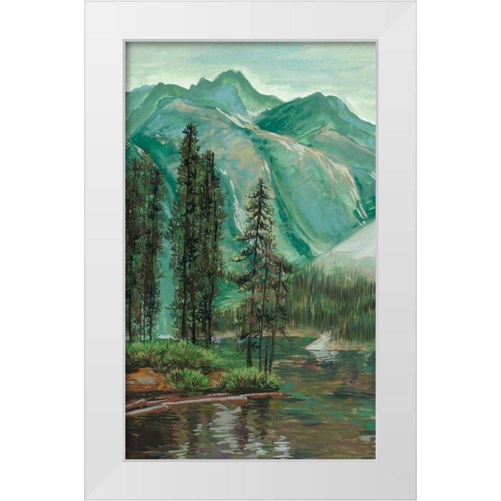Wang, Melissa 16x24 White Modern Wood Framed Museum Art Print Titled ...