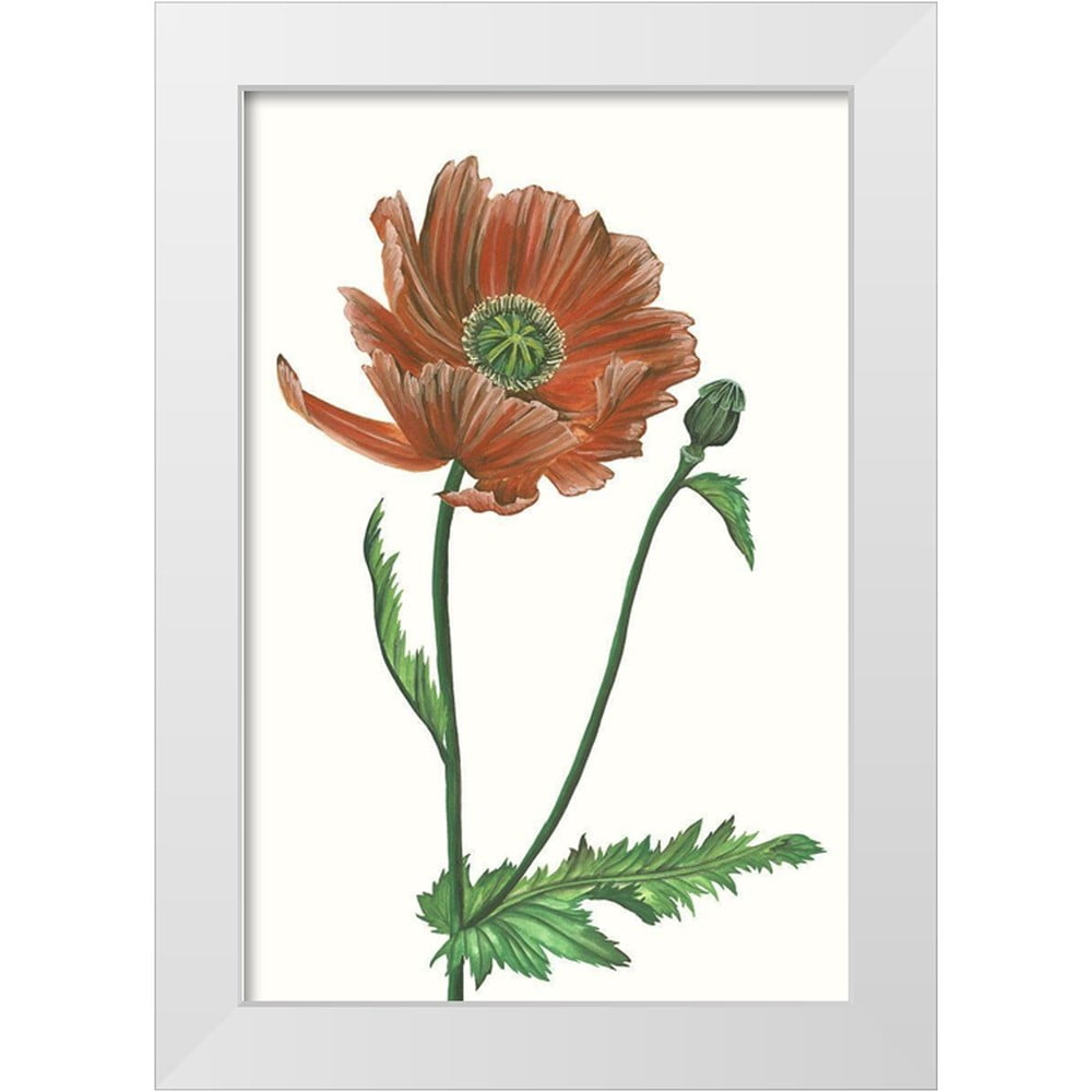 Wang, Melissa 17x24 White Modern Wood Framed Museum Art Print Titled ...