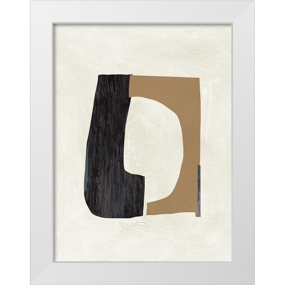 Wang, Melissa 19x24 White Modern Wood Framed Museum Art Print Titled ...