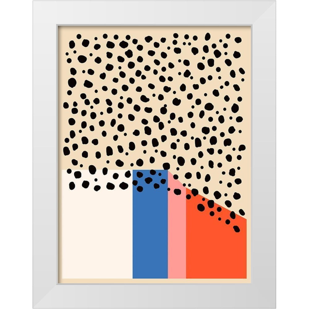 Wang, Melissa 19x24 White Modern Wood Framed Museum Art Print Titled ...