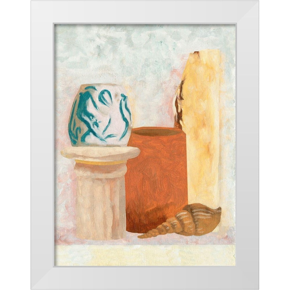 Wang, Melissa 19x24 White Modern Wood Framed Museum Art Print Titled ...