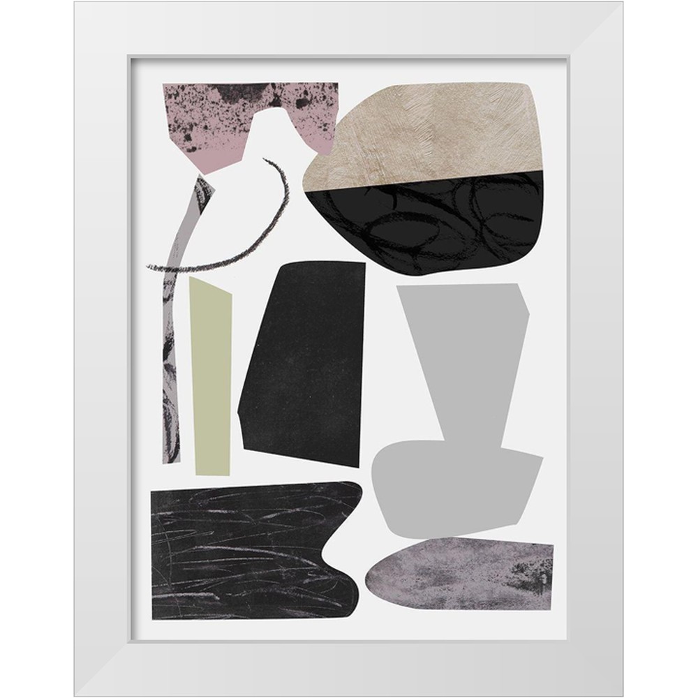 Wang, Melissa 19x24 White Modern Wood Framed Museum Art Print Titled ...