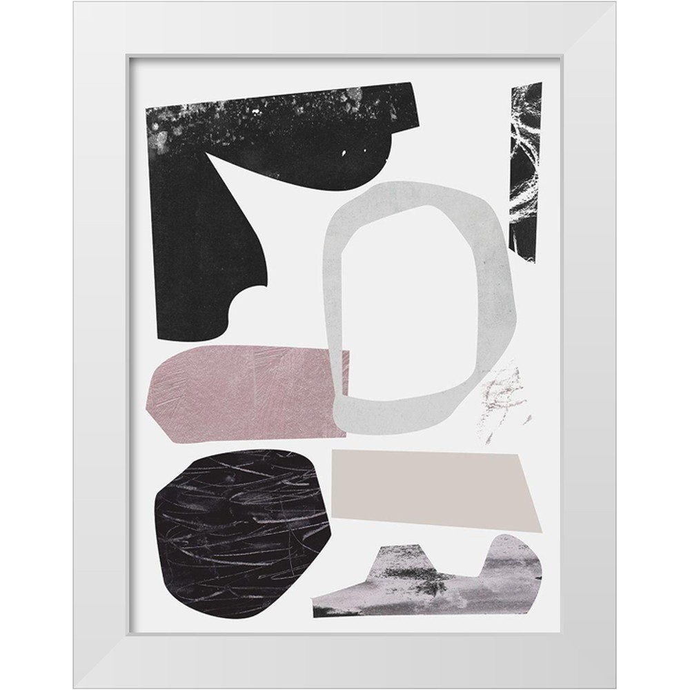 Wang, Melissa 19x24 White Modern Wood Framed Museum Art Print Titled ...