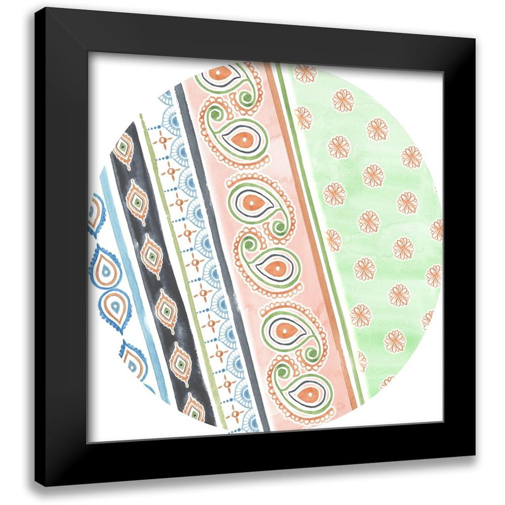 Wang, Melissa 20x20 Black Modern Framed Museum Art Print Titled ...