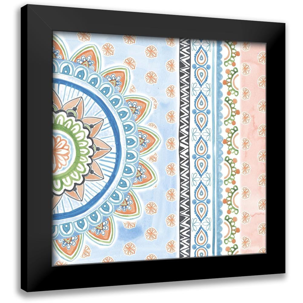 Wang, Melissa 20x20 Black Modern Framed Museum Art Print Titled ...