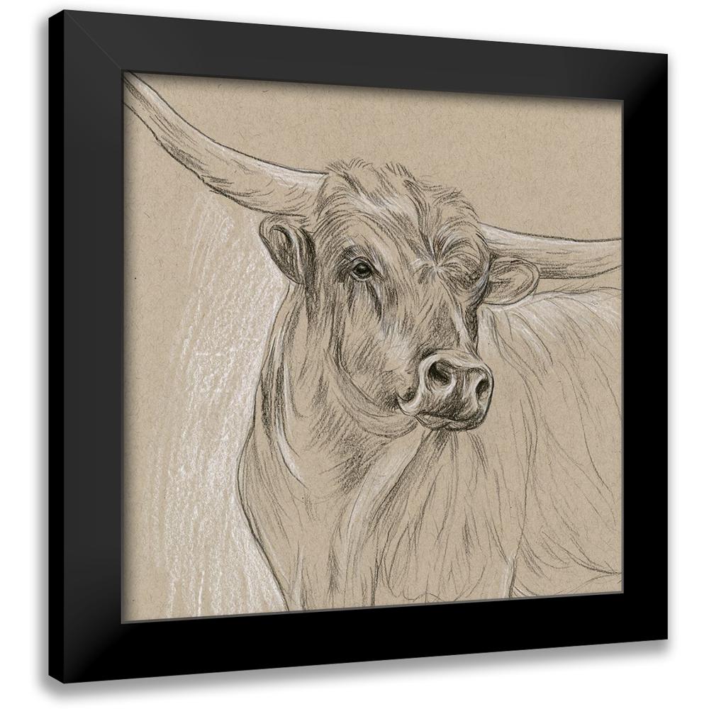 Wang, Melissa 20x20 Black Modern Framed Museum Art Print Titled ...