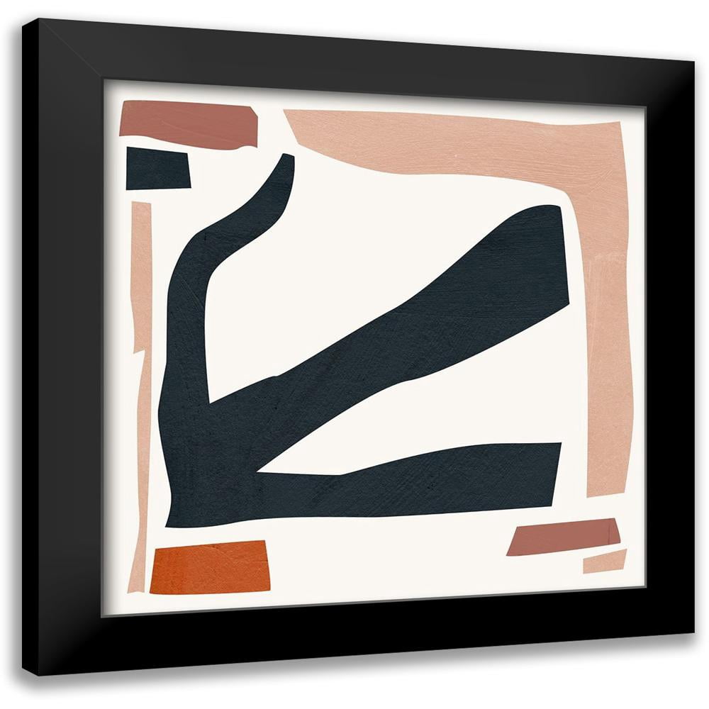 Wang, Melissa 20x20 Black Modern Framed Museum Art Print Titled - Mid ...
