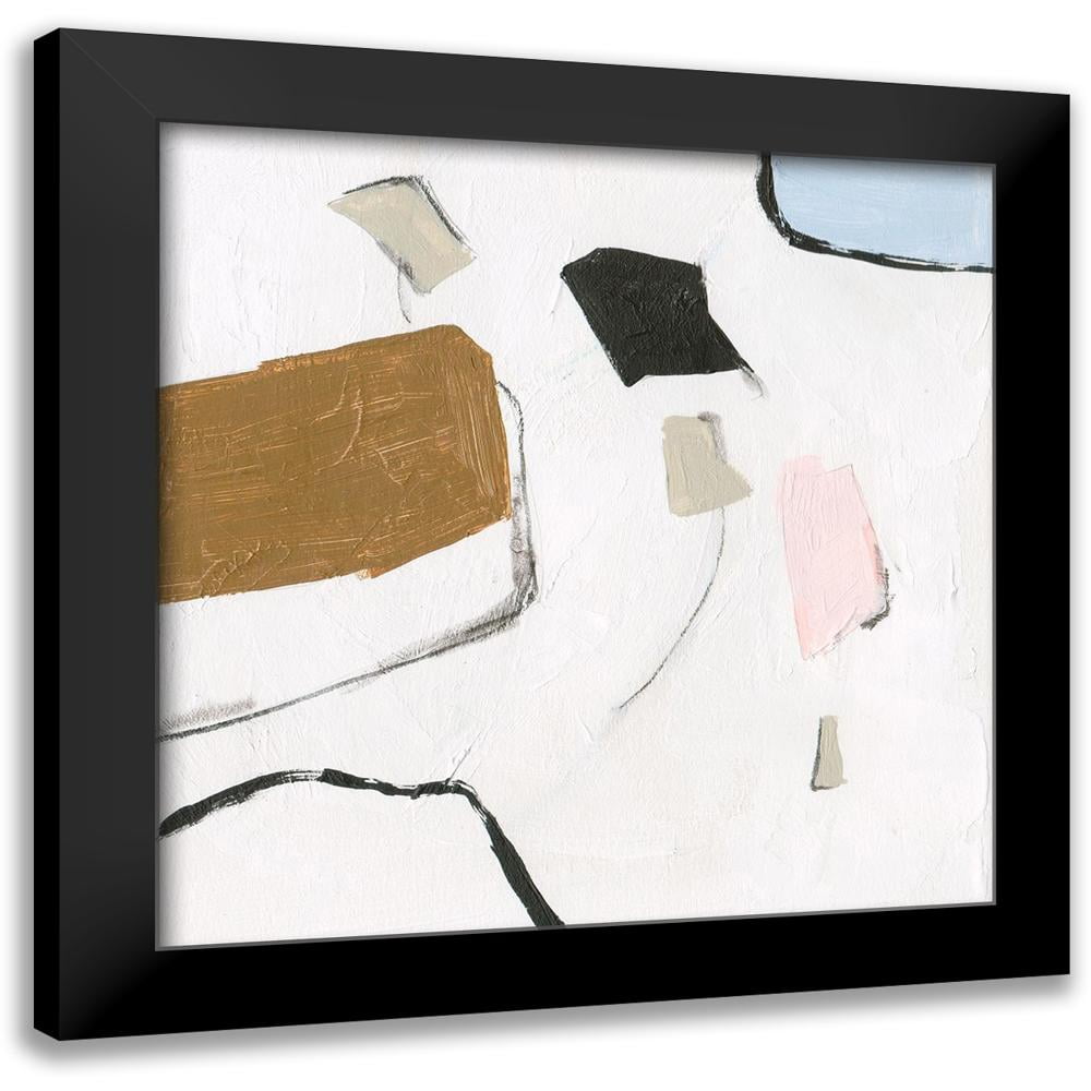 Wang, Melissa 20x20 Black Modern Framed Museum Art Print Titled - Milky ...