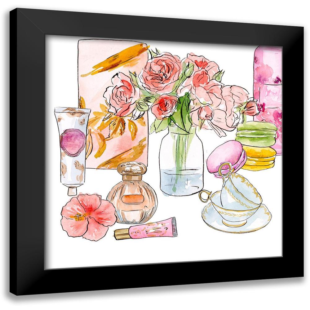 Wang, Melissa 20x20 Black Modern Framed Museum Art Print Titled ...