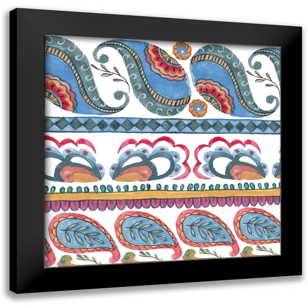 Wang, Melissa 20x20 Black Modern Framed Museum Art Print Titled ...