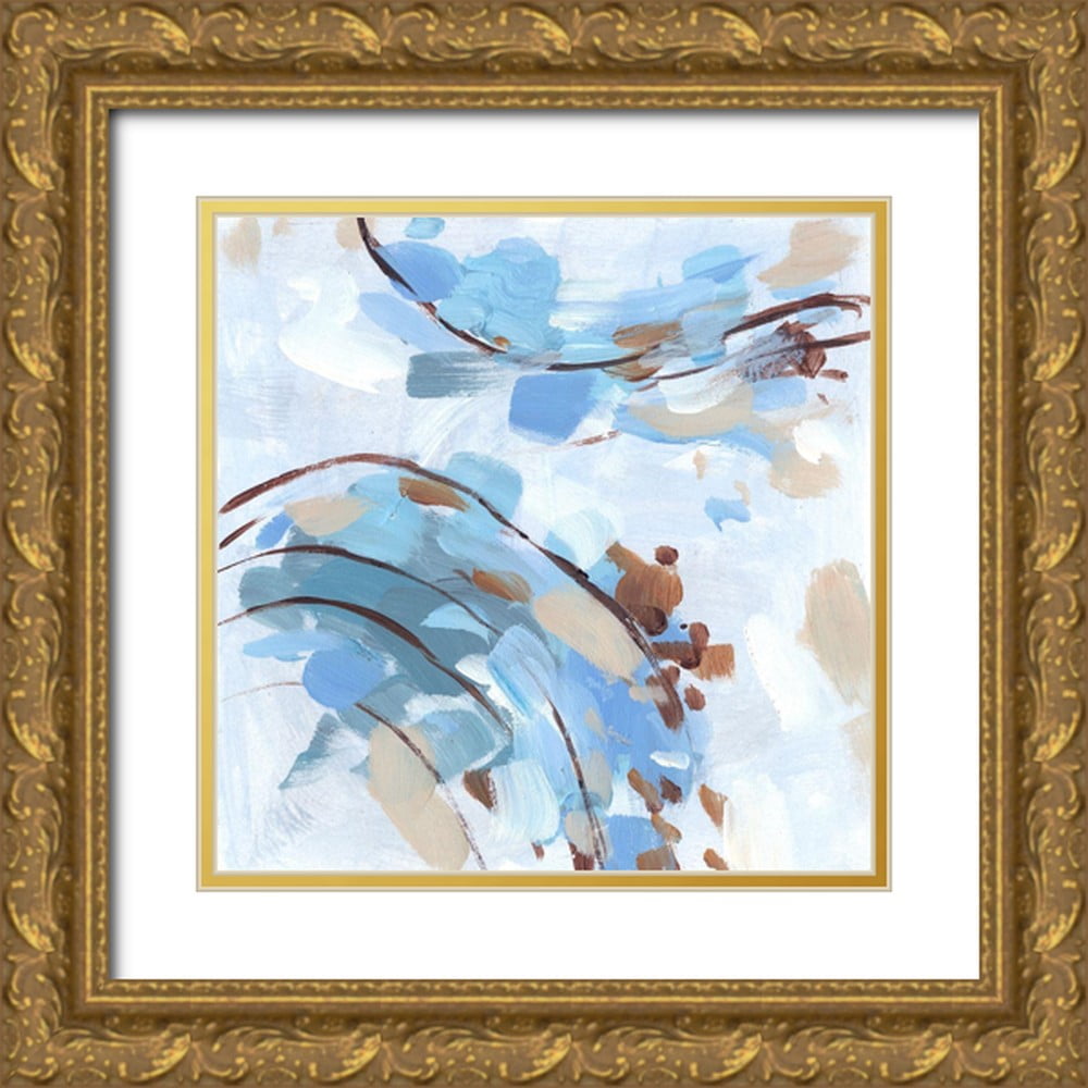 Wang, Melissa 20x20 Gold Ornate Wood Framed with Double Matting Museum Art Print Titled ...