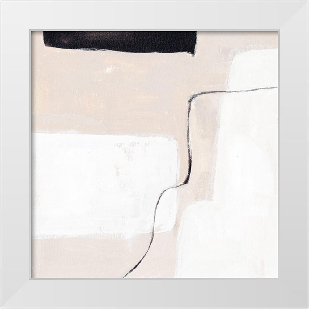 Wang, Melissa 20x20 White Modern Wood Framed Museum Art Print Titled ...