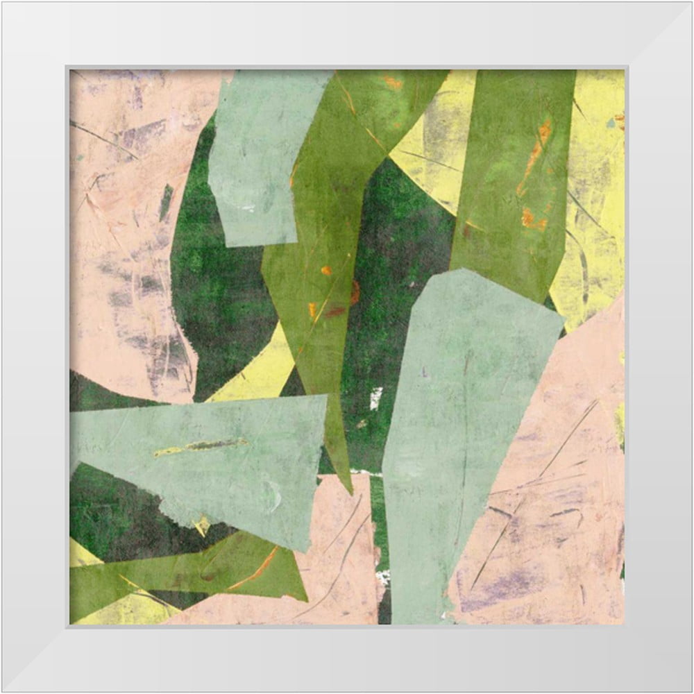 Wang, Melissa 20x20 White Modern Wood Framed Museum Art Print Titled ...