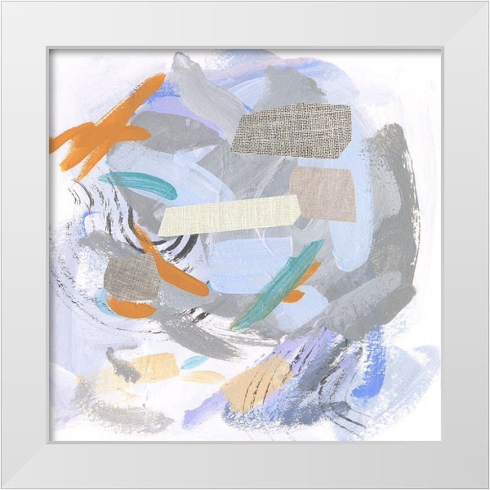 Wang, Melissa 20x20 White Modern Wood Framed Museum Art Print Titled ...