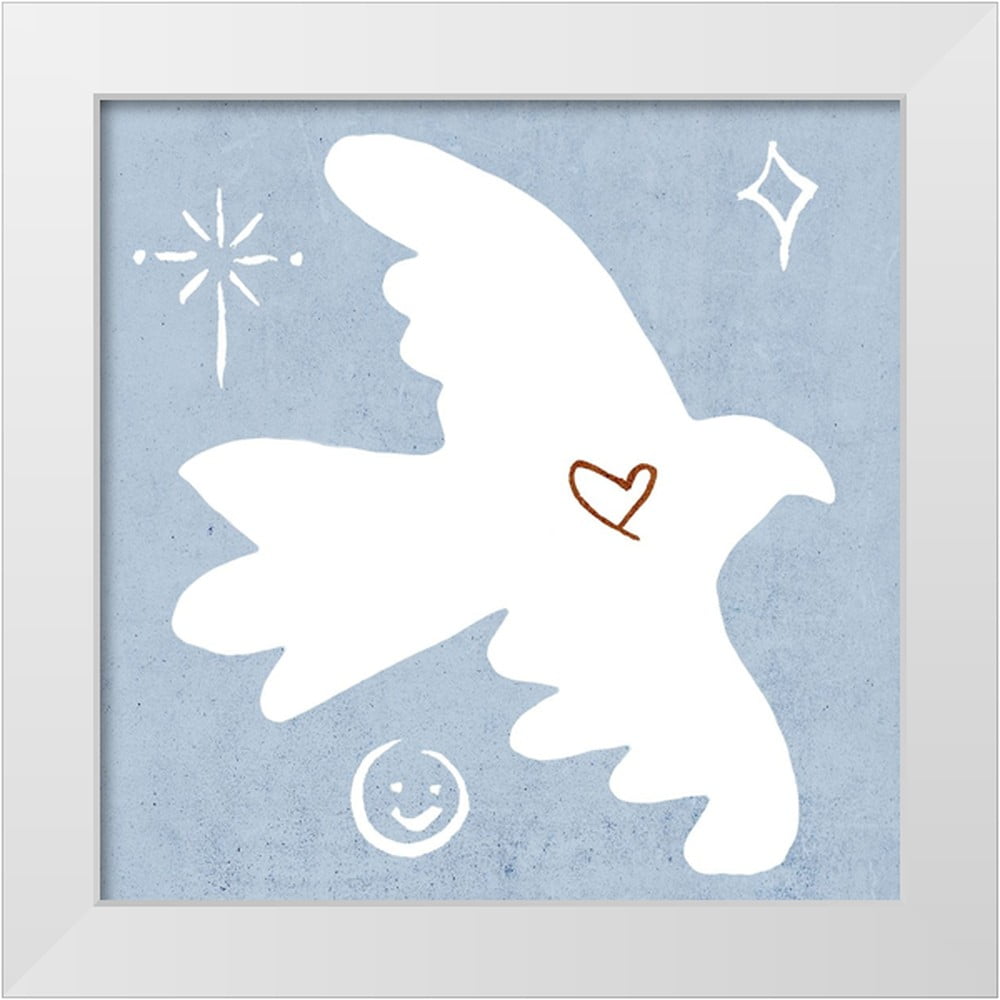 Wang, Melissa 20x20 White Modern Wood Framed Museum Art Print Titled ...