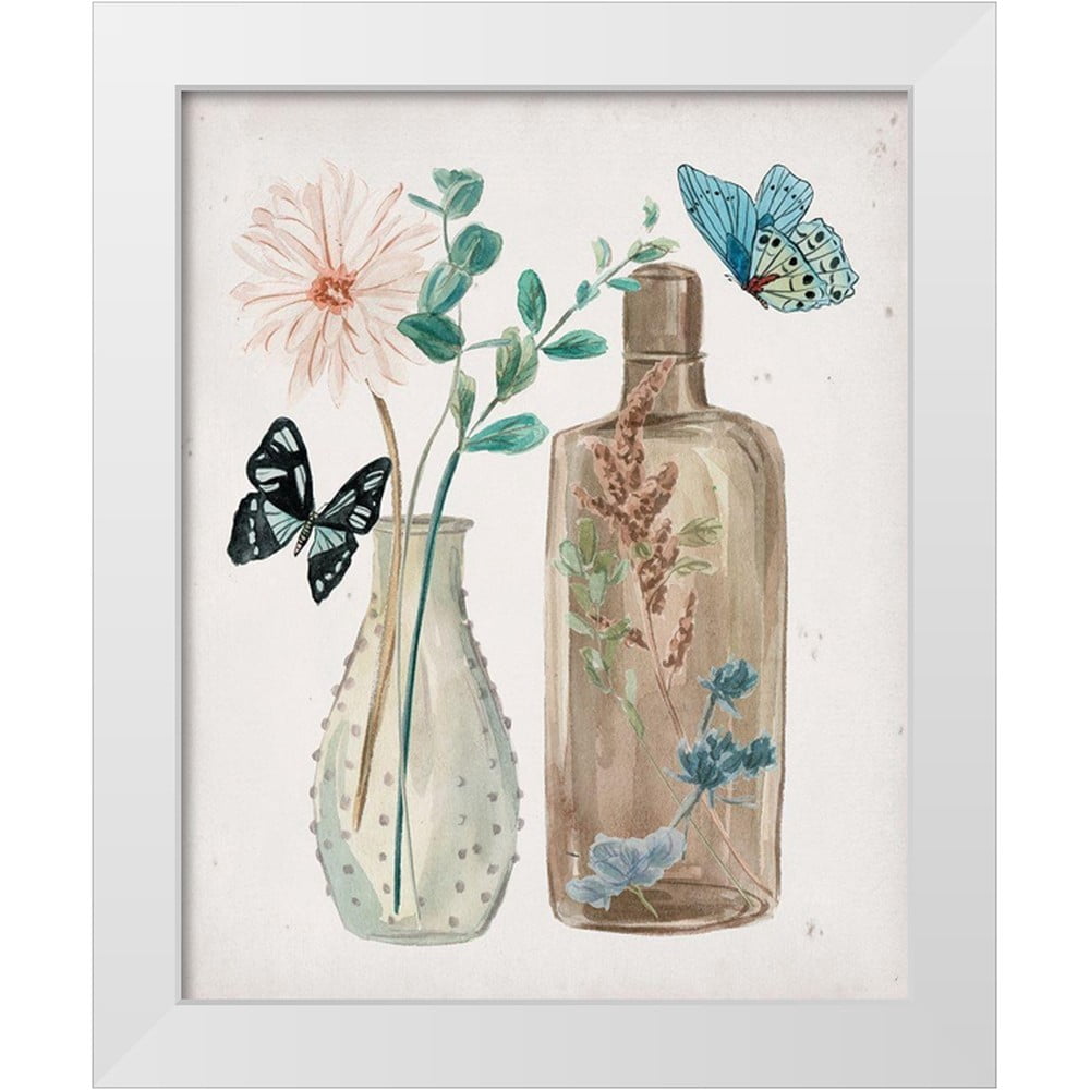 Wang, Melissa 20x24 White Modern Wood Framed Museum Art Print Titled ...