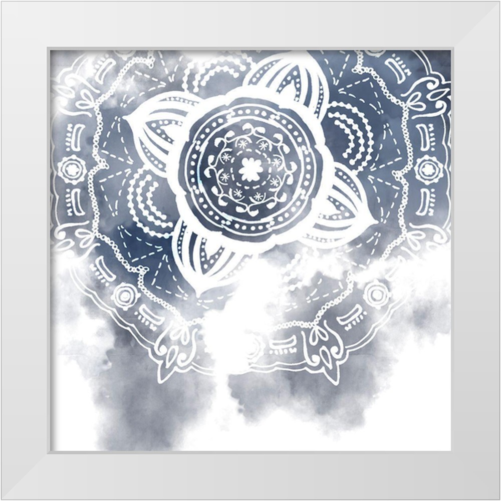 Wang, Melissa 26x26 White Modern Wood Framed Museum Art Print Titled ...