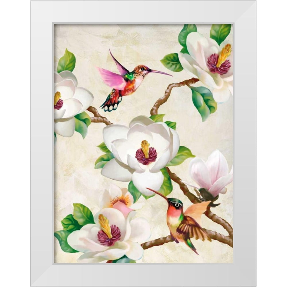 Wang, Terry 19x24 White Modern Wood Framed Museum Art Print Titled ...