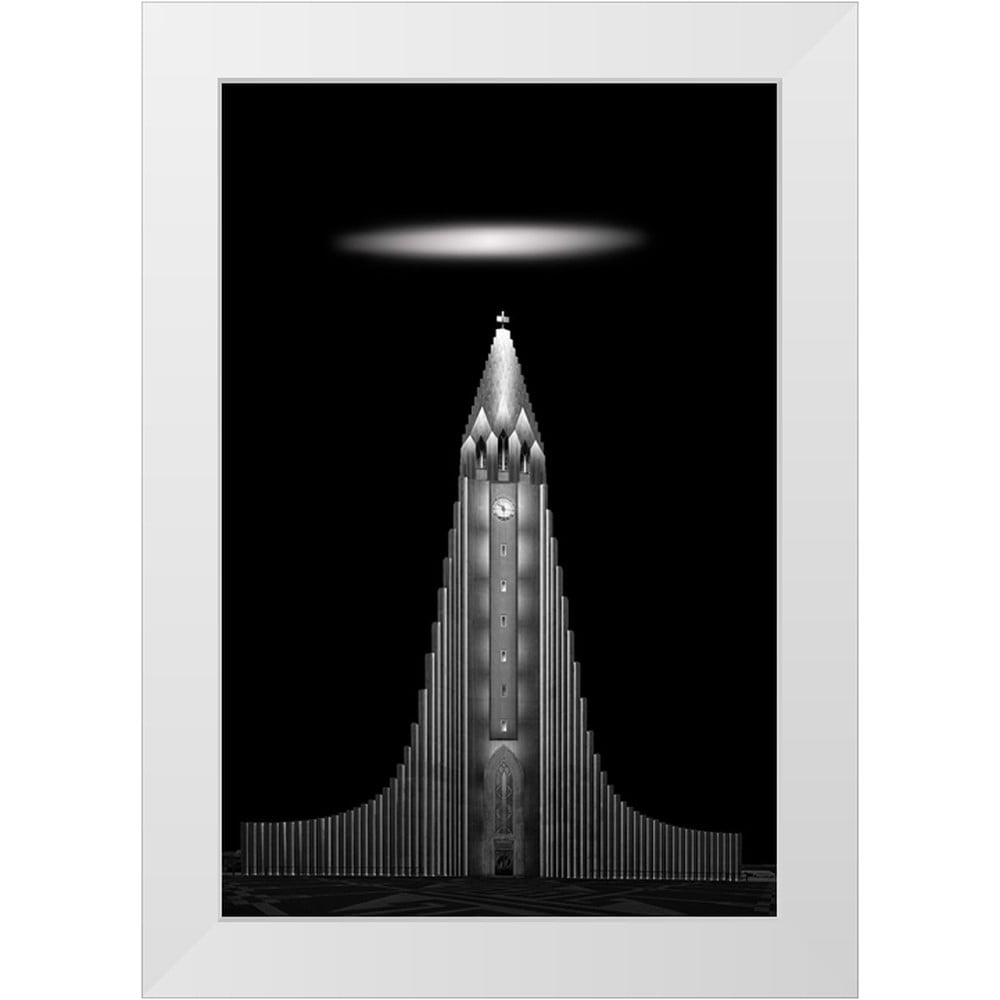 Wang, Ti 23x32 White Modern Wood Framed Museum Art Print Titled ...