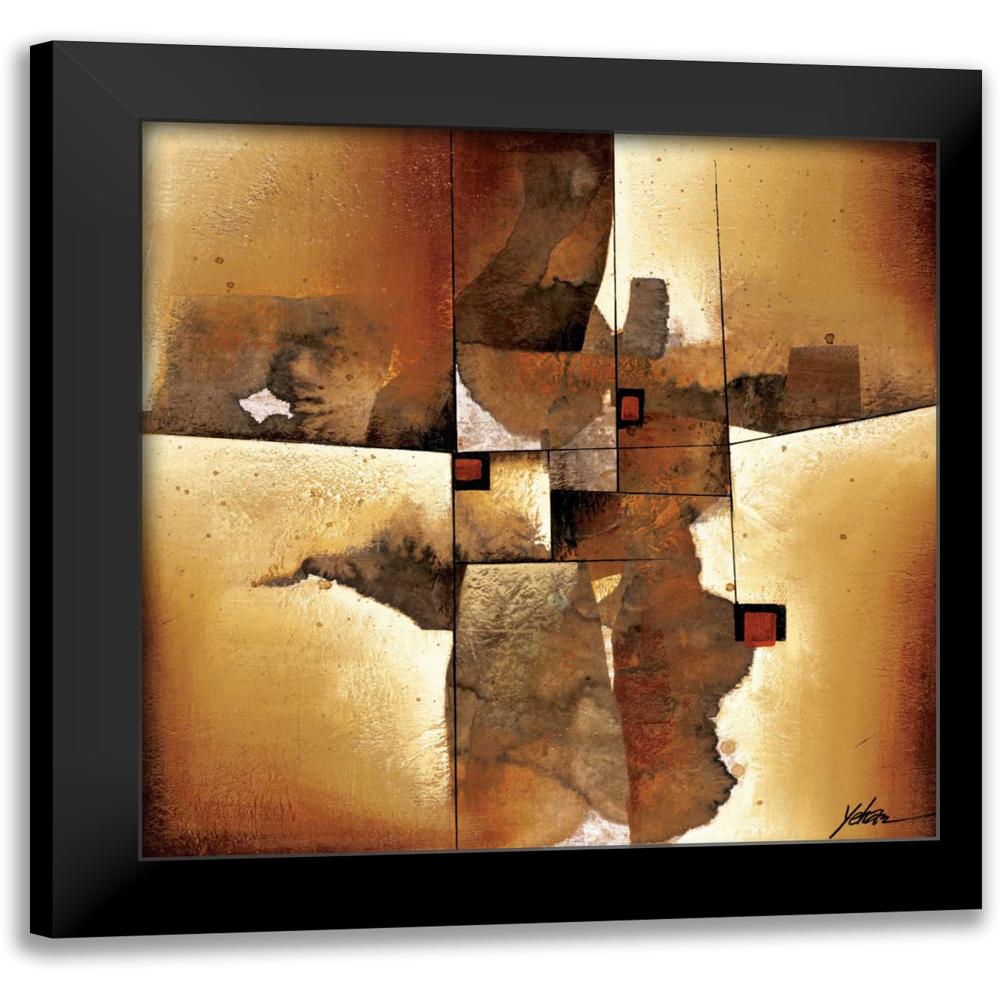 Wang, Yehan 15x15 Black Modern Framed Museum Art Print Titled - Melted ...