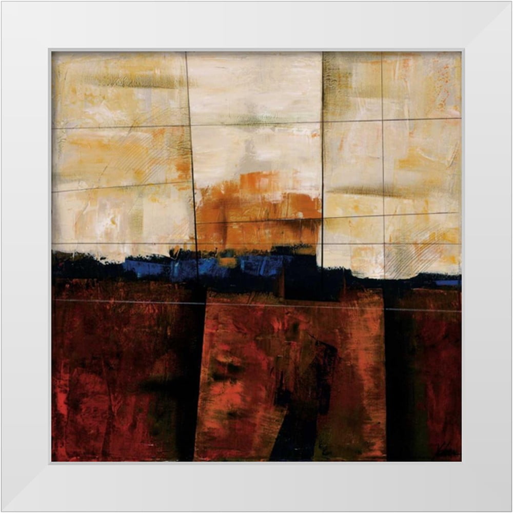Wang, Yehan 20x20 White Modern Wood Framed Museum Art Print Titled ...