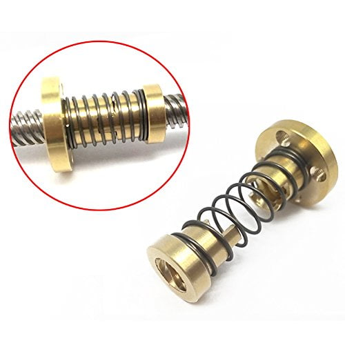 Wangdd22 1pcs T8 Anti backlash Spring Loaded Nut Elimination Gap Nut ...
