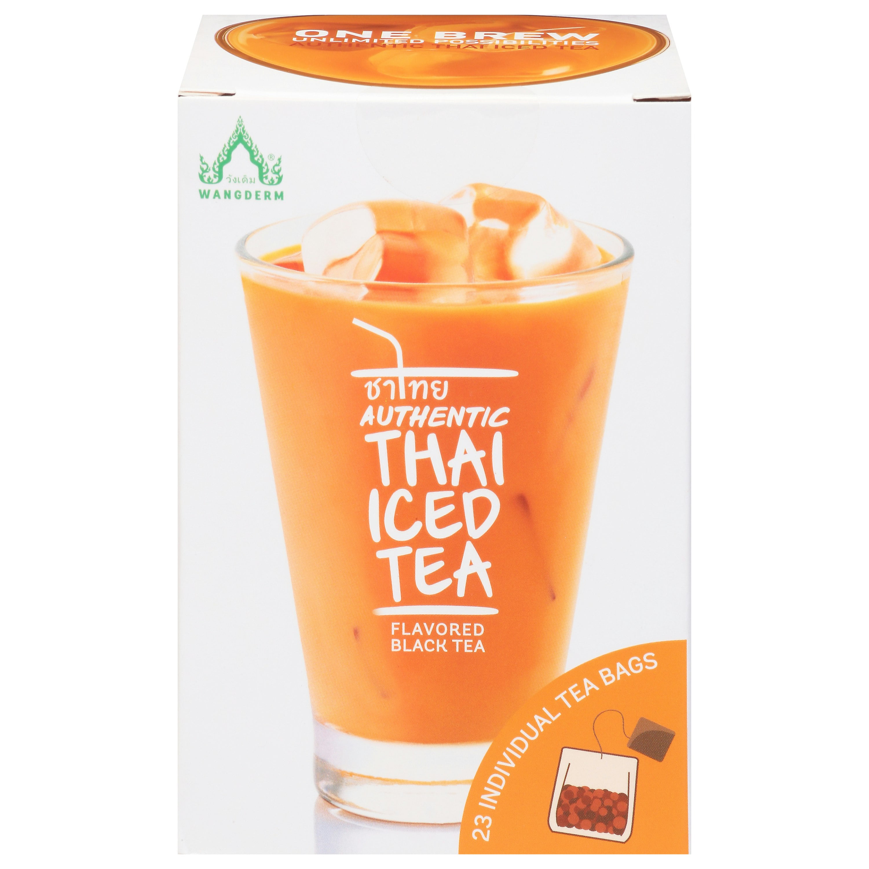 Wangderm Authentic Thai Iced Tea 2.8 oz (Pack of 12) - Walmart.com