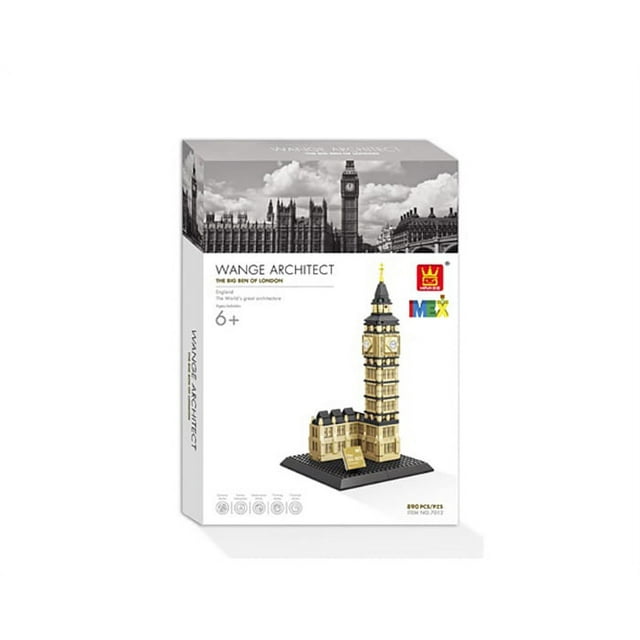 Wange Blocks Architecture Series BIG BEN OF LONDON Compatible Building ...