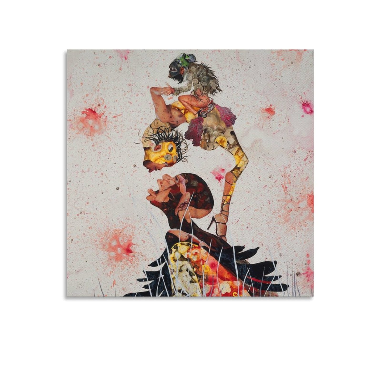 Wangechi Mutu Artist Painting Poster American Canvas Wall Art Prints ...