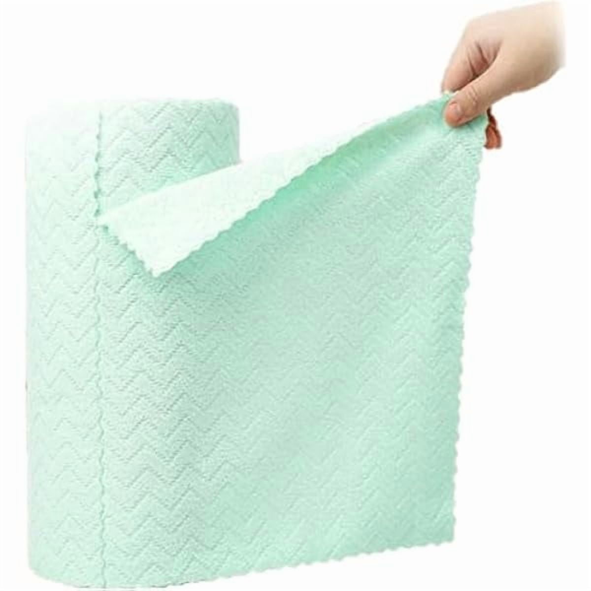 Wanghoo Starfreshi 30-Pack Microfiber Cleaning Cloths Roll, Reusable ...