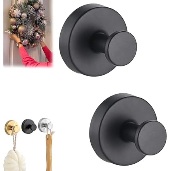 Wanghooo 2025 Upgraded Suction Cup Hooks, Suction Cup Hooks for Door ...