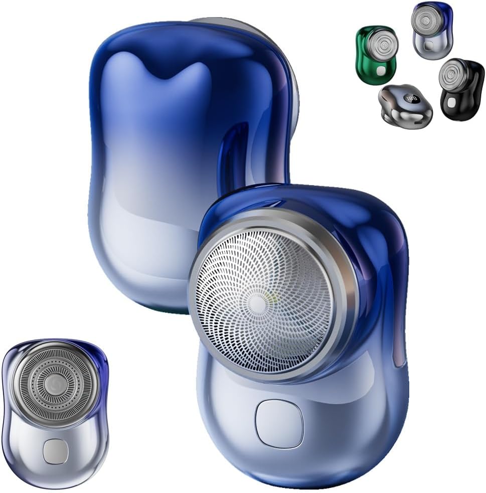 Wangjin896 Mini Electric Shaver for Men Rechargeable Sortable Shaver ...