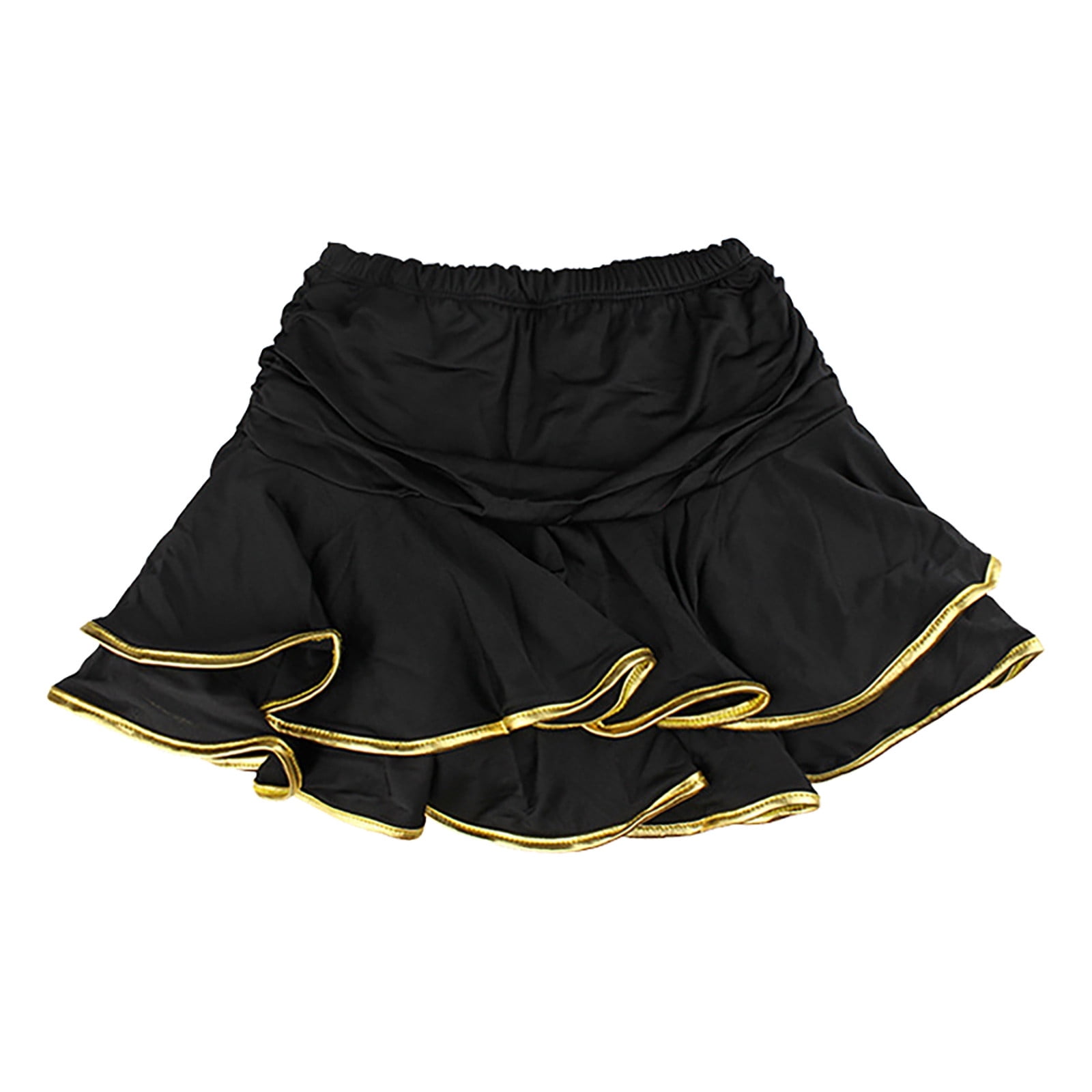 Wangkekeji Girl's Dance Skirt Latin Ballroom Tango Practice Dress With ...