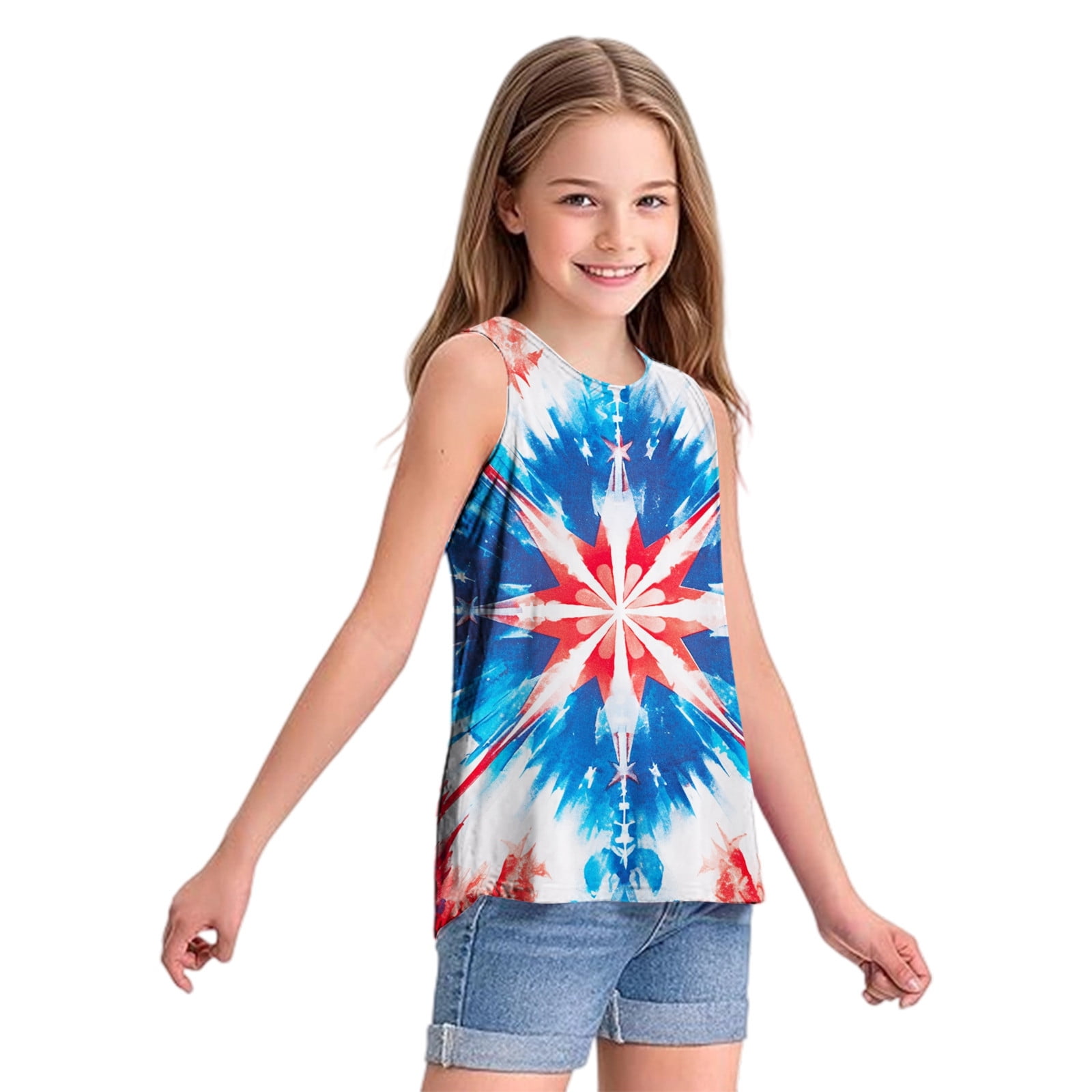 Wangkekeji Girls Shirts,Shirts Girls Crop Tops Short Sleeve T-Shirts ...