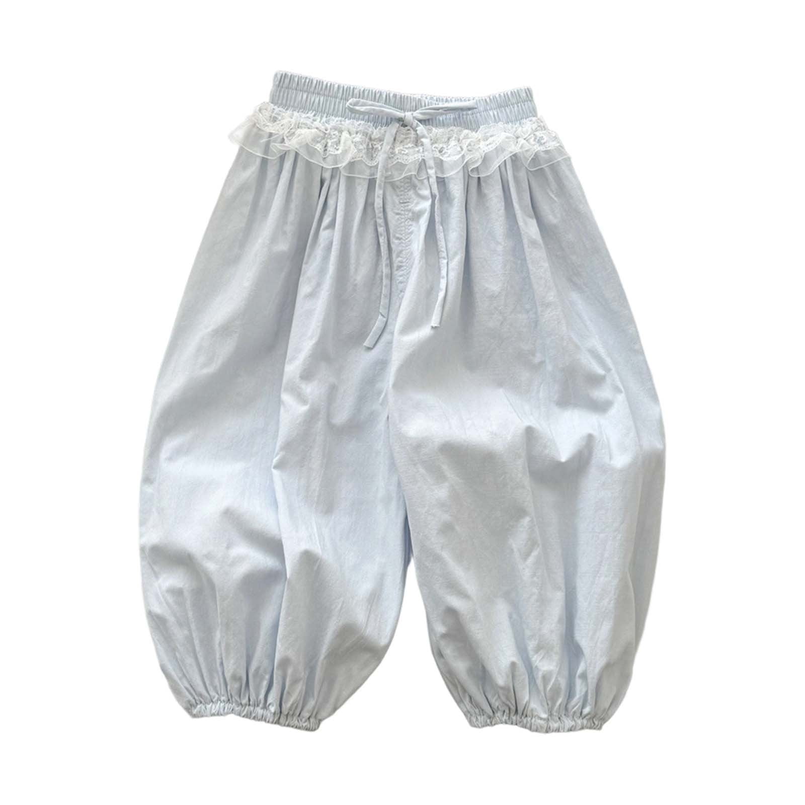 Wangkekeji Pants for Girls Tween Girls Clothes Girls Summer Pants ...