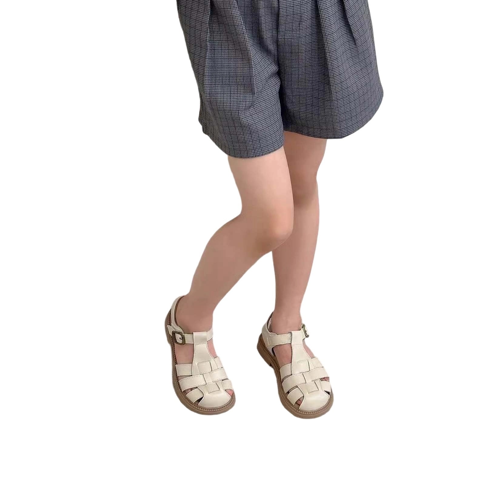 Wangkekeji Summer Children's Girls' Head Covering Soft Soled Adjustable ...