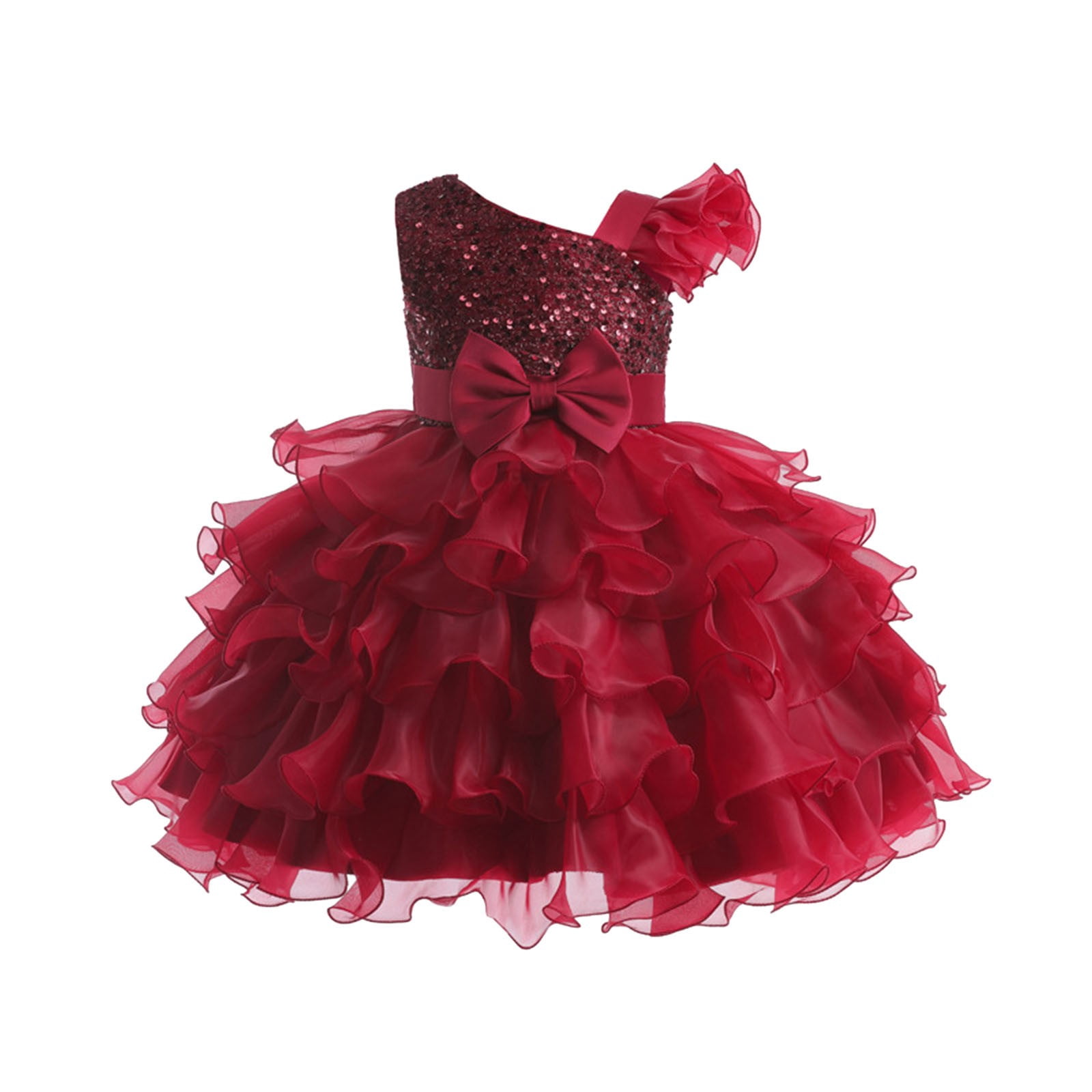 Wangmeiwg Girls' Dresses Elegant Formal Gown For Girls Attire With ...