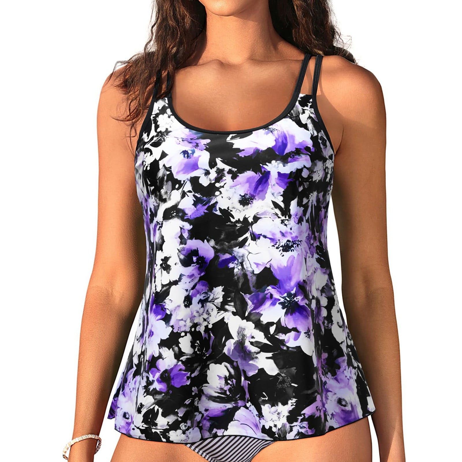 Wangmeiwg Summer Vacation Floral Print Camisole For Women Lightweight ...