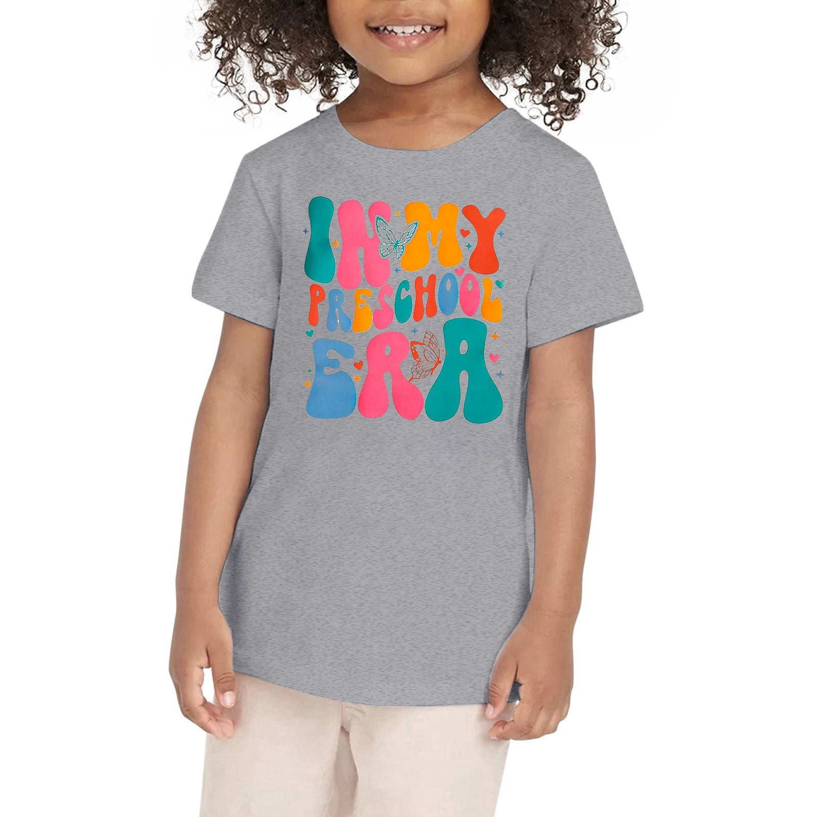 Wangmeiwg Toddler Kids Boy Girl Summer Clothes First Day Of School ...