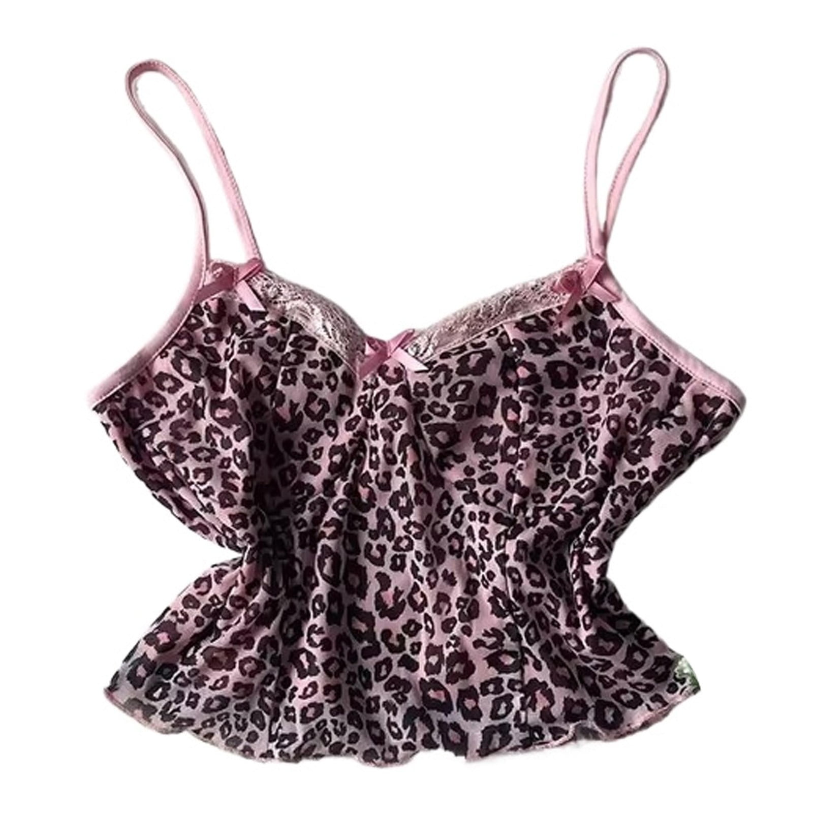 Wangmeiwg Women's Retro Sexy Leopard Print European Style Summer Short ...
